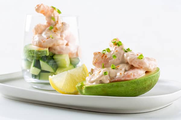 Prawn Avocado Ritz