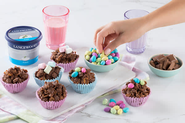 Corn Flakes & Coco Pops Chocolate Nests