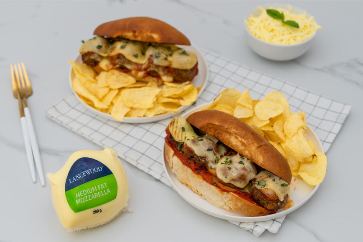 Cheesy Meatball Subs