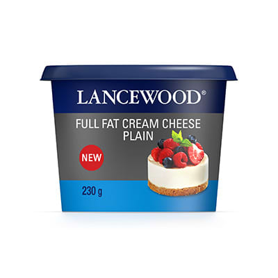 Full Fat Cream Cheese Plain | LANCEWOOD®