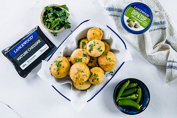 Cheesy Filled Dough Balls