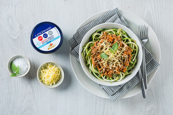 Baby Marrow Spaghetti Bolognese