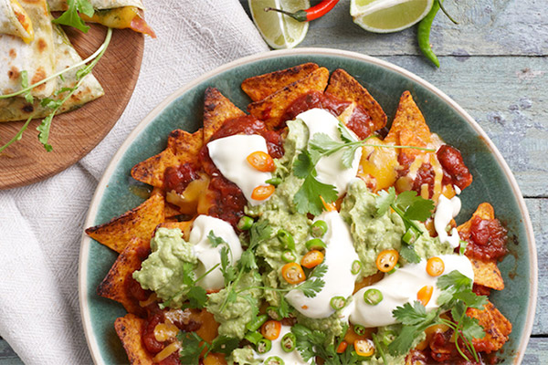 Cheesy Tortilla Slices