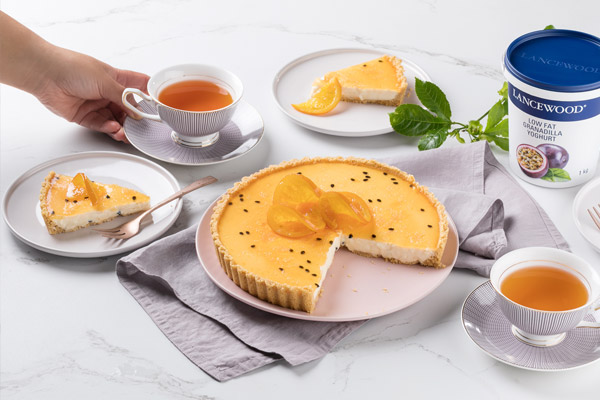 Lancewood Granadilla & Orange Fridge Tart