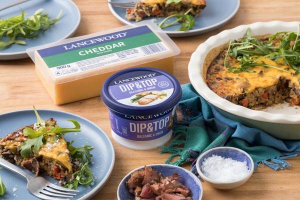 Easy Crustless Biltong Quiche