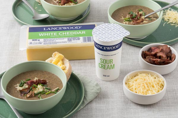 Biltong & Mushroom Soup