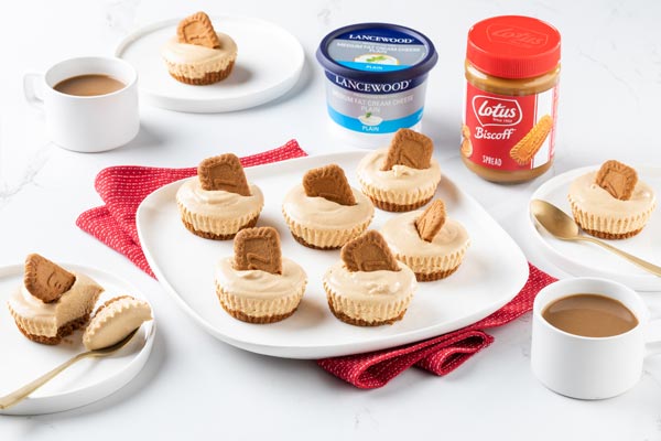 Biscoff Mini Cheesecakes