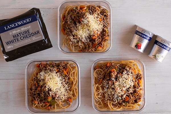 Lunchbox Spaghetti Bolognese