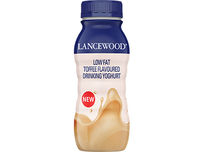 Low Fat Toffee Drinking Yoghurt | LANCEWOOD®