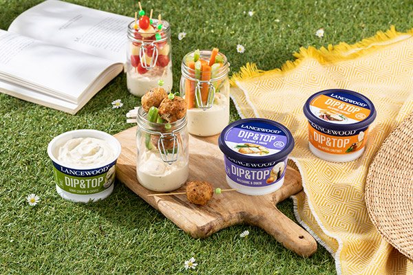 Picnic Dips in a Jar