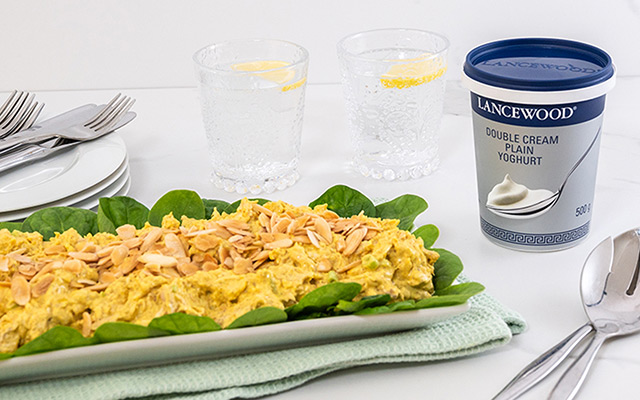 Air Fryer Banting Coronation Chicken