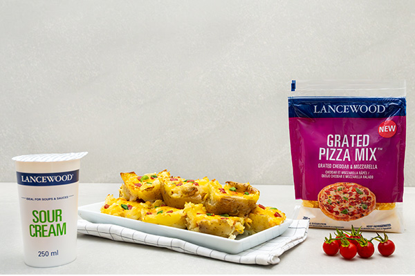 Lancewood Smashed Pizza Potatoes