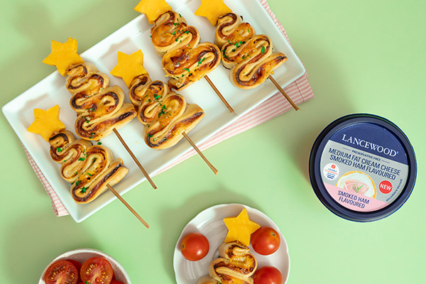 Ham & Cheese Christmas Trees