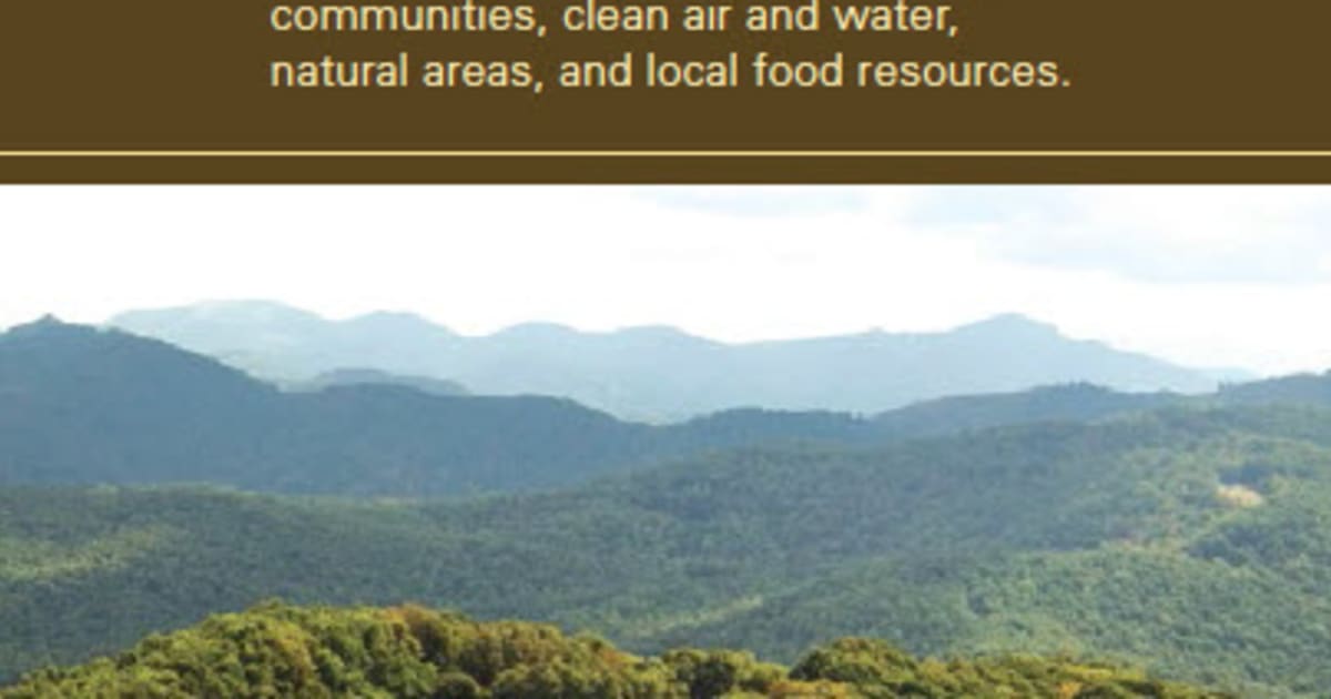 Conserving Your Land - Conservation Options Brochure - Land Trust Alliance