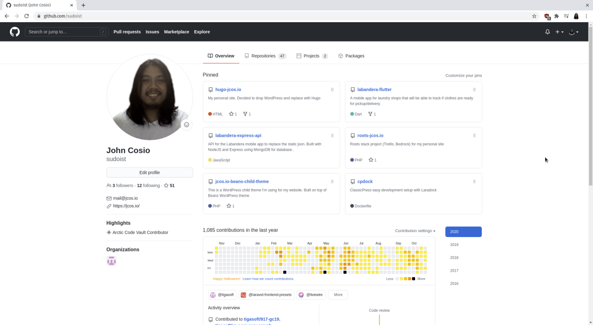 Happy GitHub Halloween :: John Cosio — Gaming and stuff