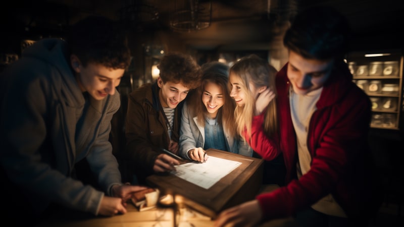 Sortie scolaire Escape Game à L'Antichambre Paris