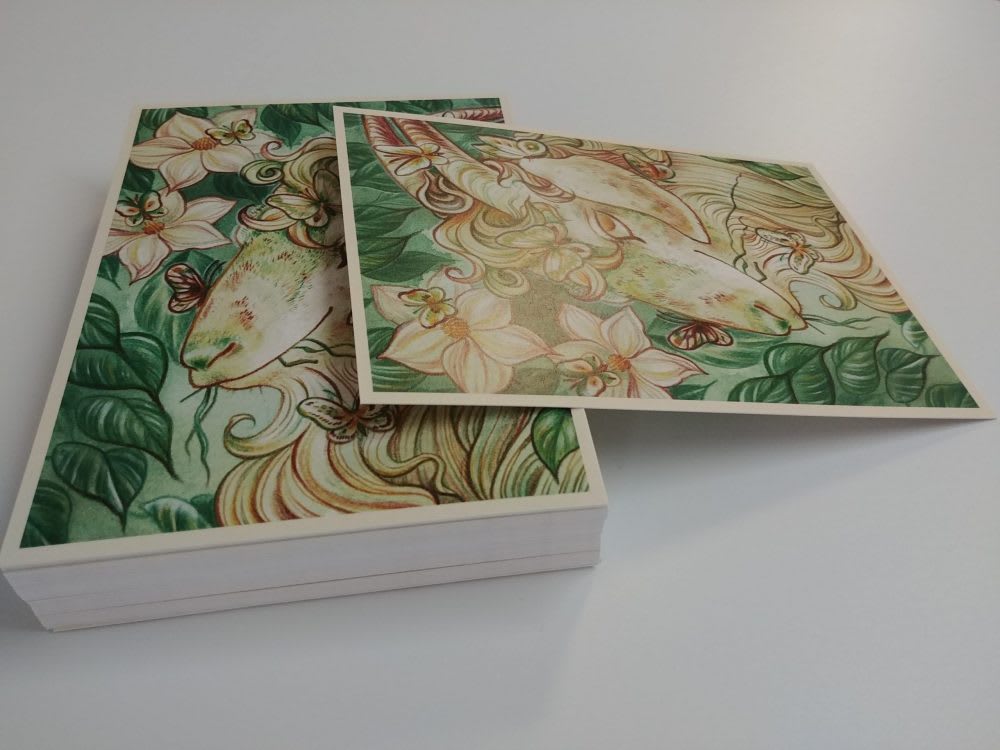 Postcards printed quickly | 3 sizes | Laser Sharp Printing