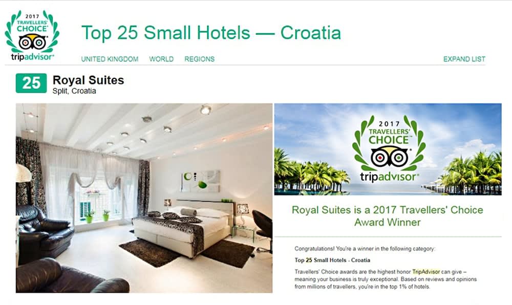 Royal Suites, Split | Best deals | lastminute.com