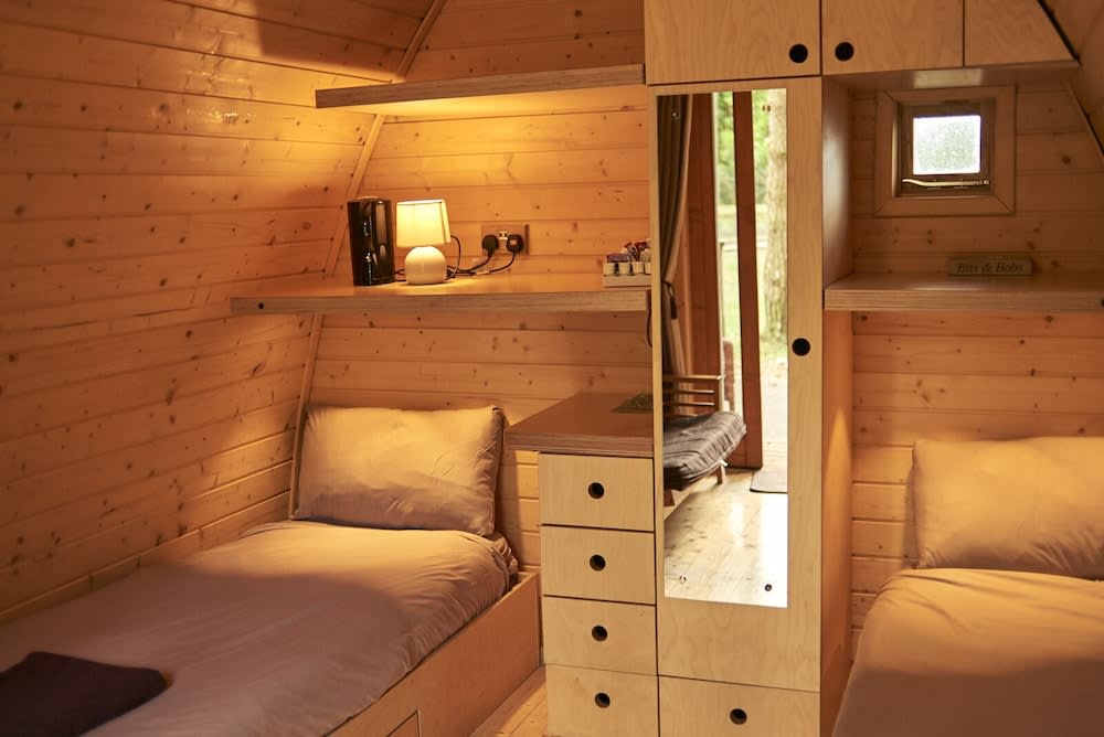 Pinewood Camping Pods - At Port Lympne Reserve, Hythe | Best deals ...