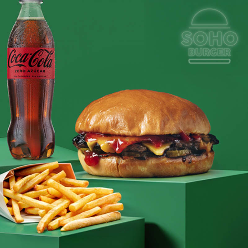SOHO Burger delivery in Pamplona | Order Online with Glovo