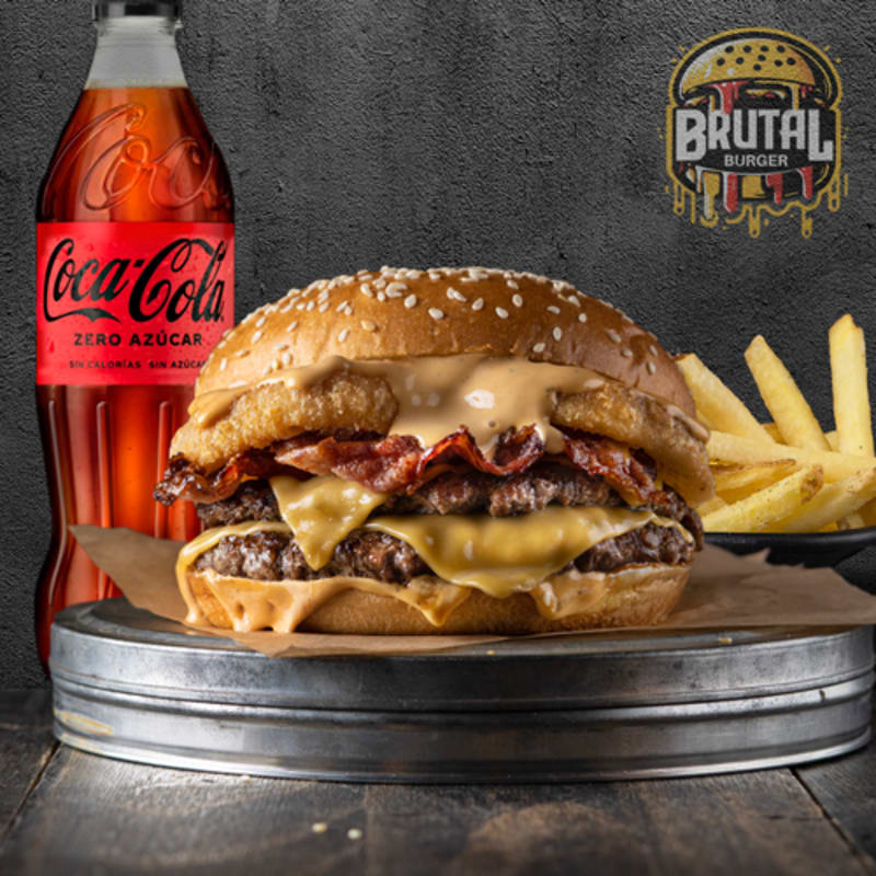 Madrid: entrega de BRUTAL Burger | Encomenda online com a Glovo