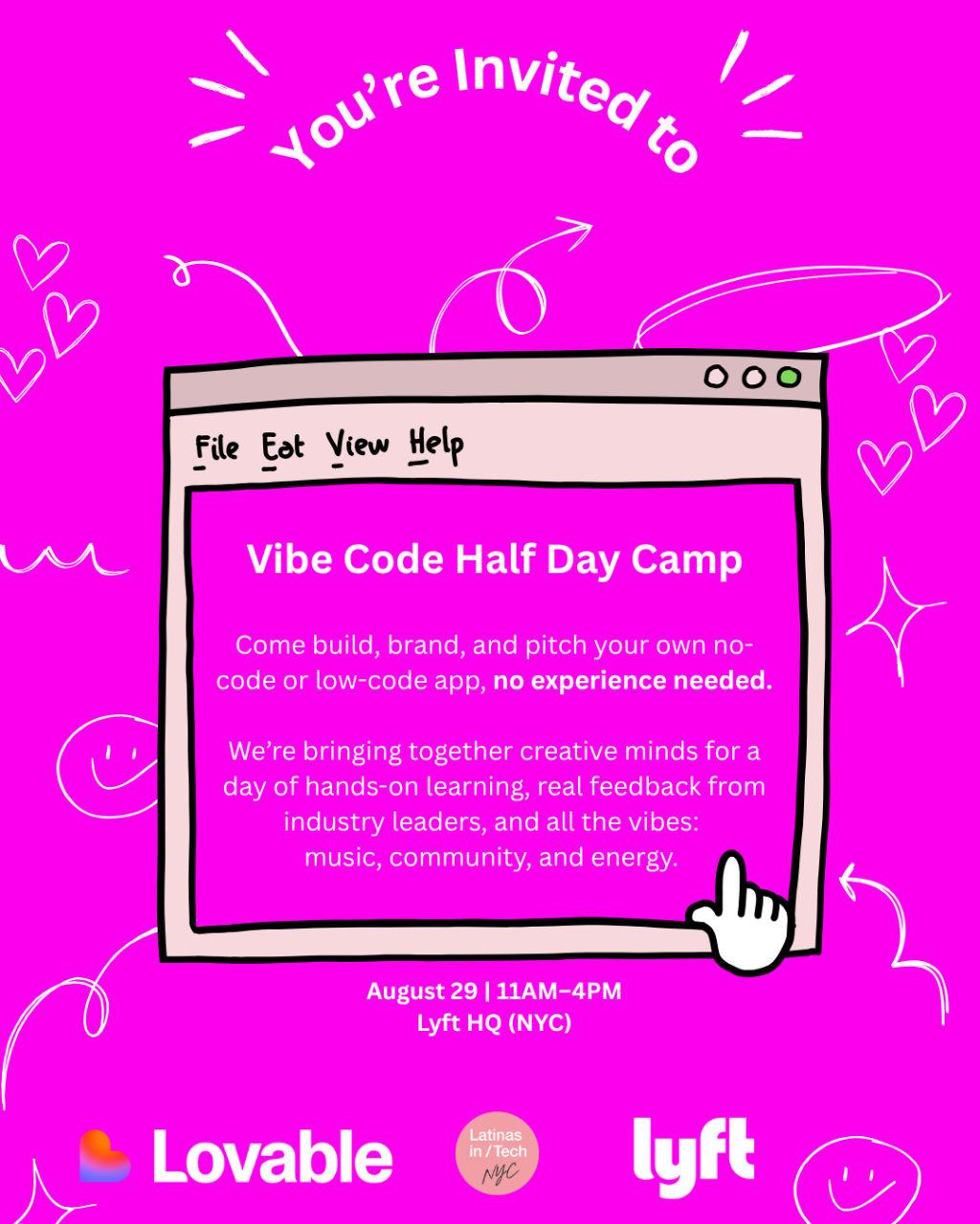 Vibe Code Half Day Camp with Adalbert De La Cruz
