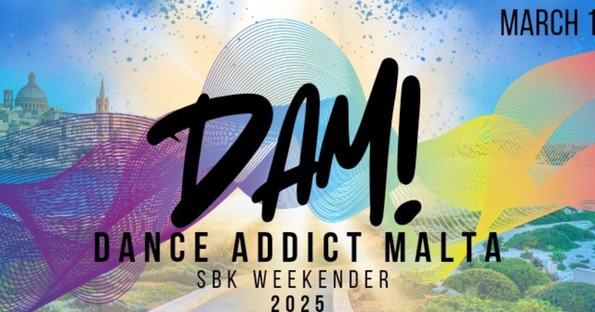 DAM! Dance Addict Malta SBK Weekender 2025 - Latin Dance Calendar