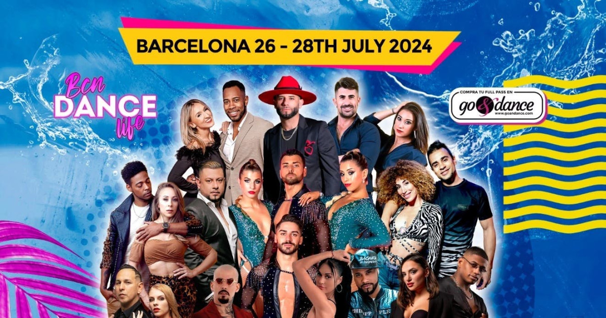 BCN Dance Life HOT Weekend 2024 + €5 OFF Promo Code - Latin Dance Calendar