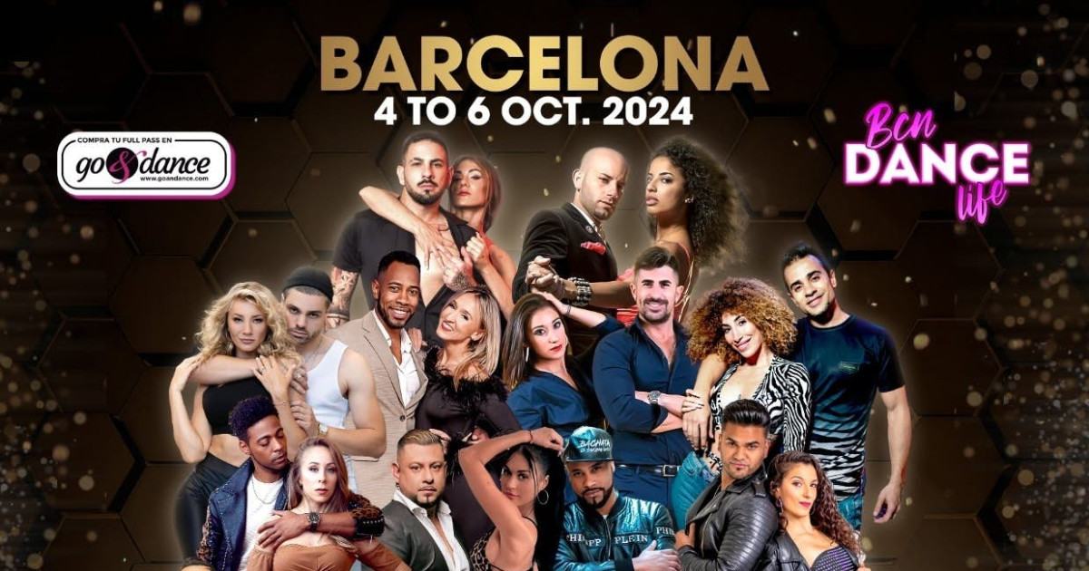 BCN Dance Life BACHATA CONGRESS 2024 + €5 OFF Promo Code - Latin Dance Calendar