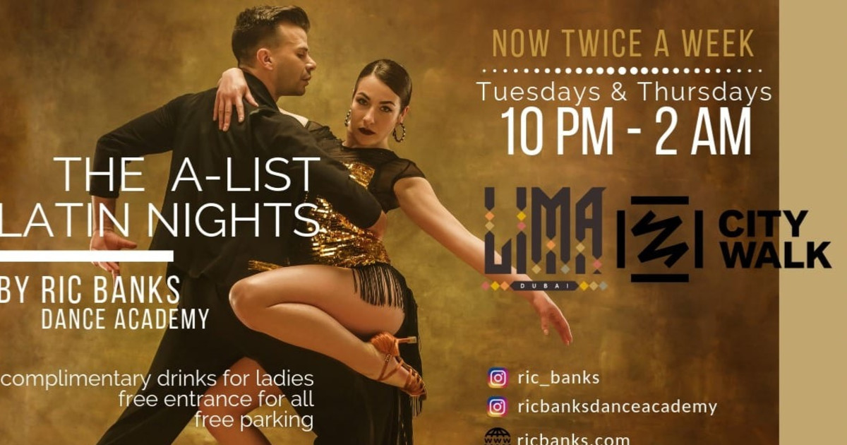 A-list Latin Night Thursday - Latin Dance Calendar A-list Latin Night Thursday - Latin Dance Calendar