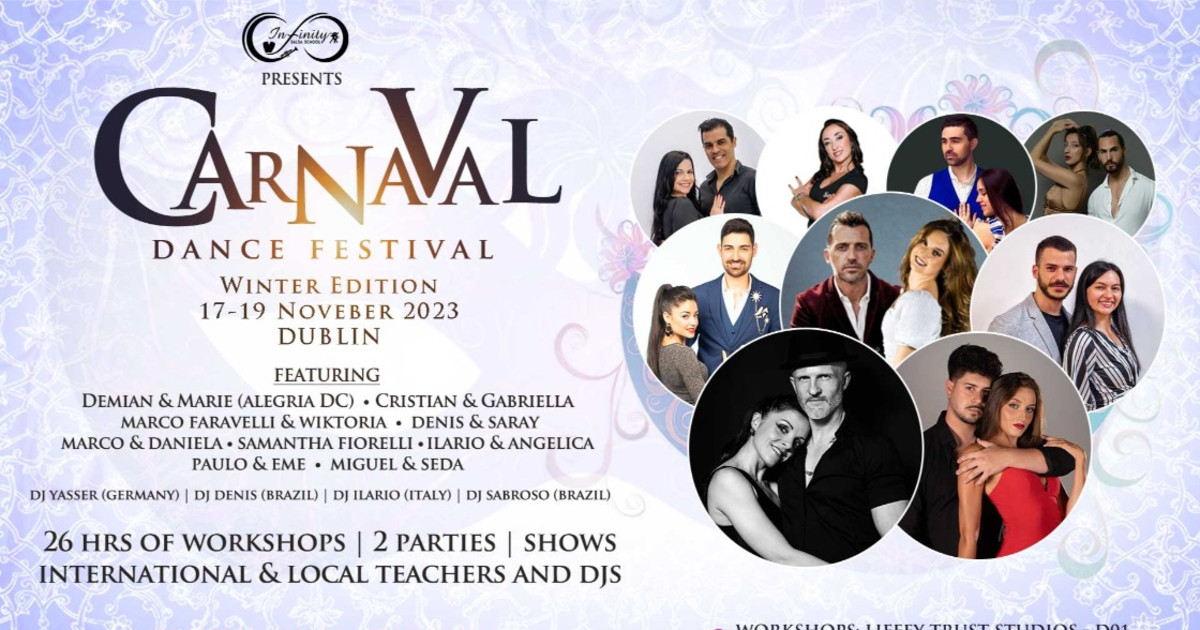 Carnaval Dance Festival – Winter Edition + €8 OFF Promo Code - Latin ...