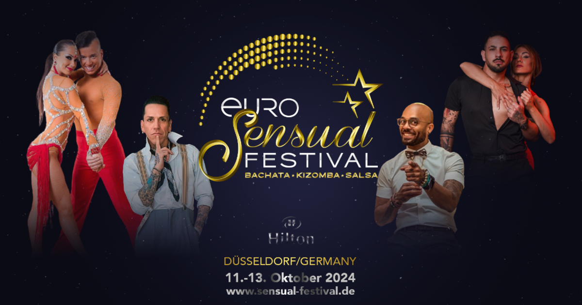 Euro Sensual Festival 2024 – Bachata, Salsa & Kizomba In Düsseldorf - Latin Dance Calendar