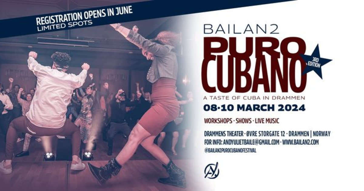 BAILAN2 PURO CUBANO 2024 - Latin Dance Calendar