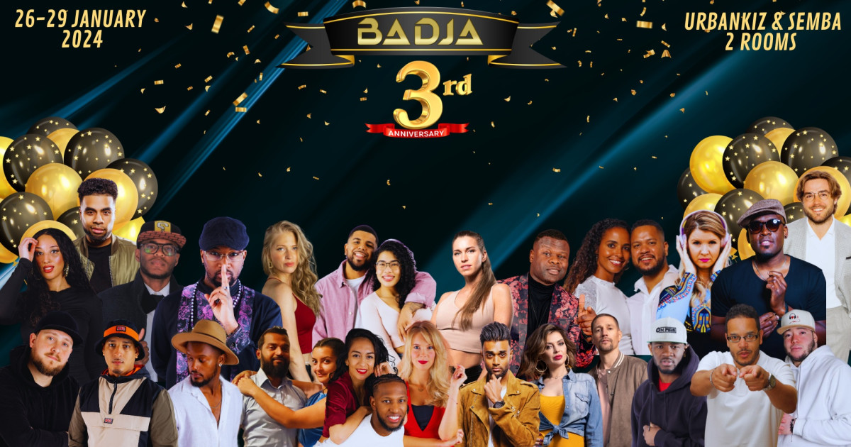 Badja 3rd Anniversary - Latin Dance Calendar