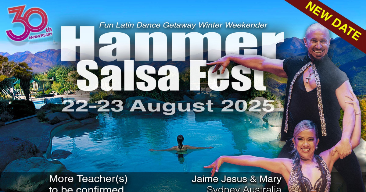 Hanmer Salsa Fest 2025 - Latin Dance Calendar