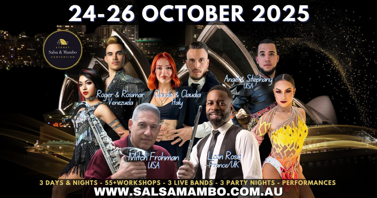 Sydney Salsa Mambo Convention 2025 - Latin Dance Calendar