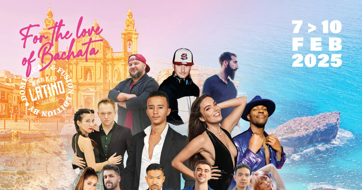 Malta Bachata Escape 2025: Dominican & Fusion Edition - Latin Dance ...