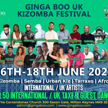 Ginga Boo UK Kizz Festival 2023 - Latin Dance Calendar
