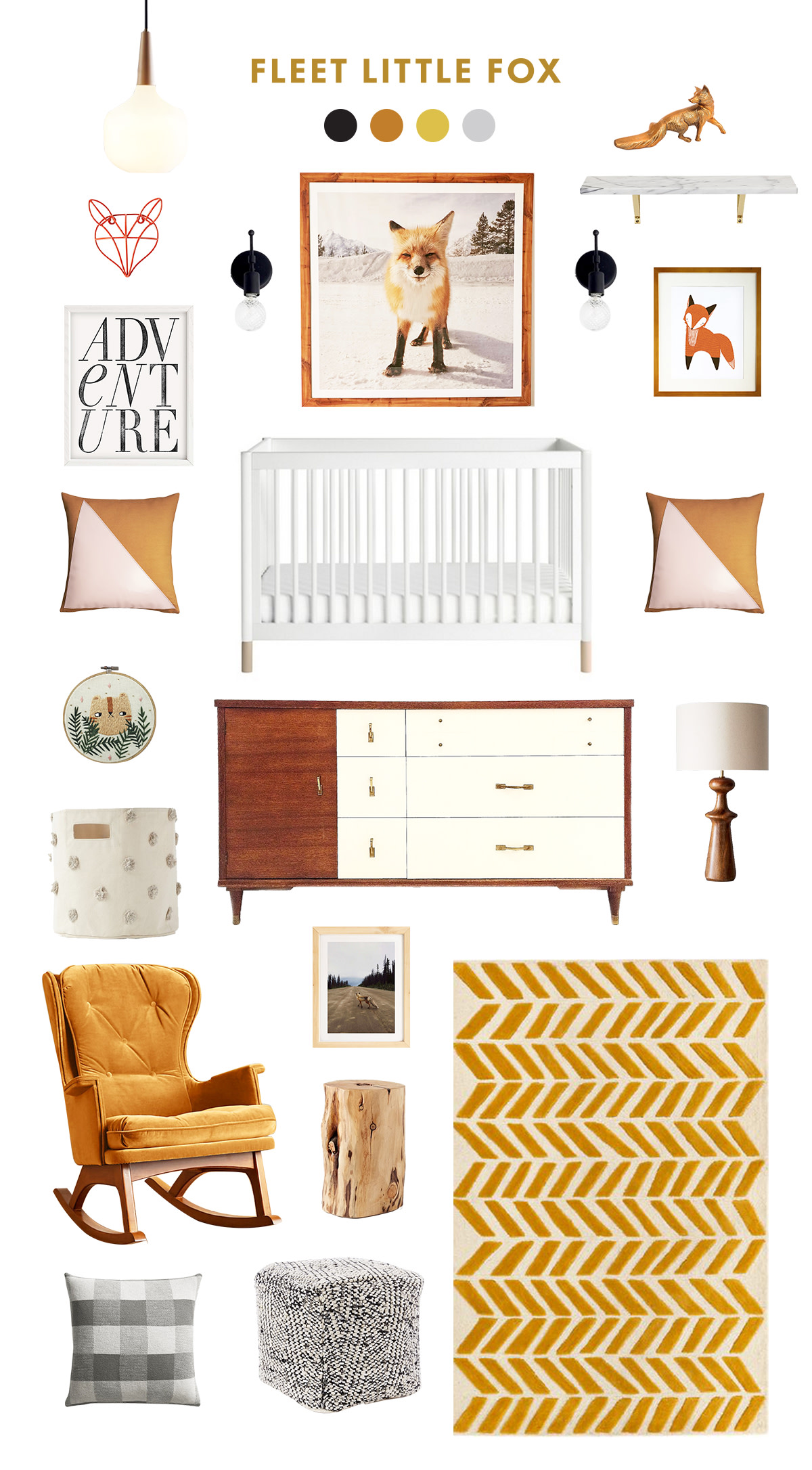 Fox Baby Room Ideas - Lay Baby Lay