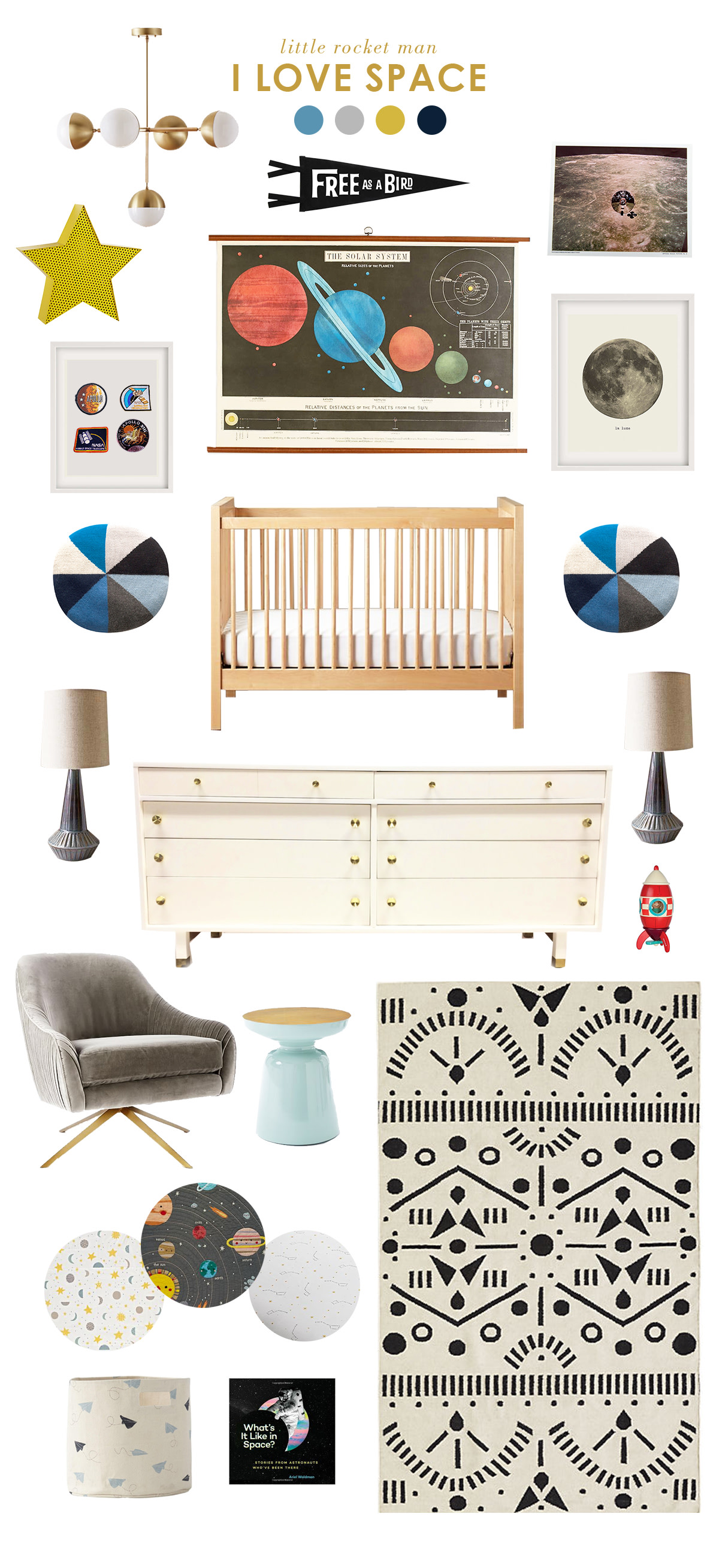Space Baby Room Ideas - Lay Baby Lay