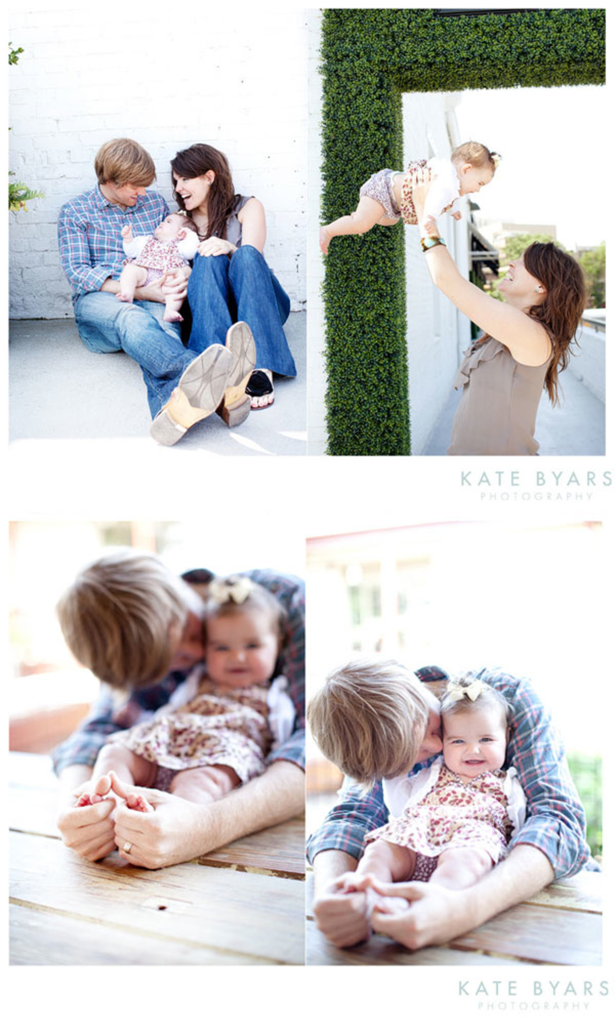 Family Photos 9 Months - Lay Baby Lay