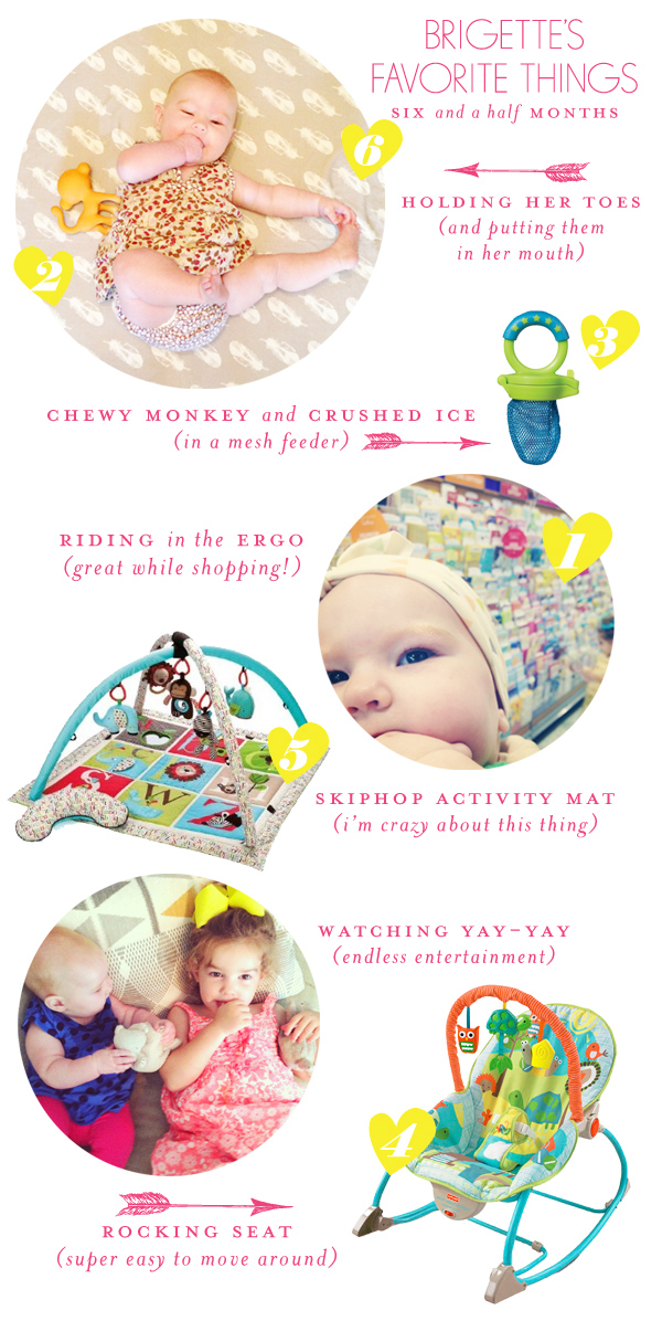 brigette's favorite things - Lay Baby Lay Lay Baby Lay