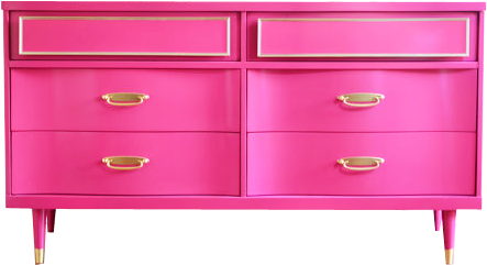 Hot Pink Dresser - Lay Baby Lay Lay Baby Lay