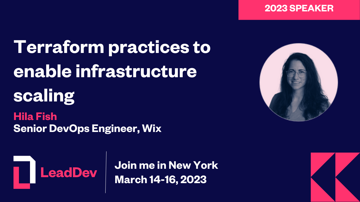 Terraform practices to enable infrastructure scaling - LeadDev