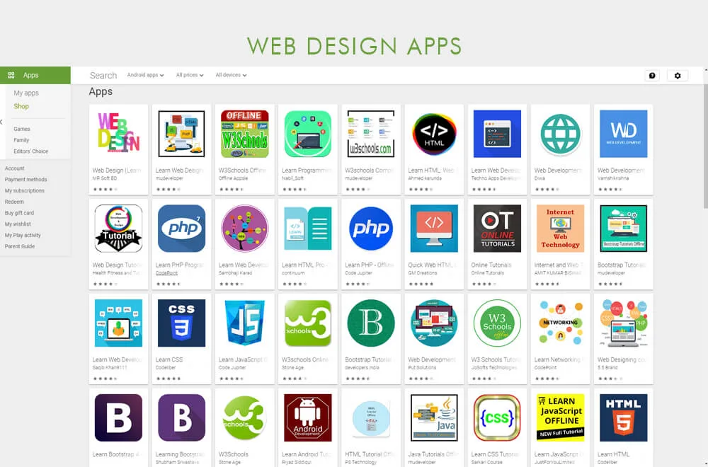Simple tricks to learn Web Design with no internet