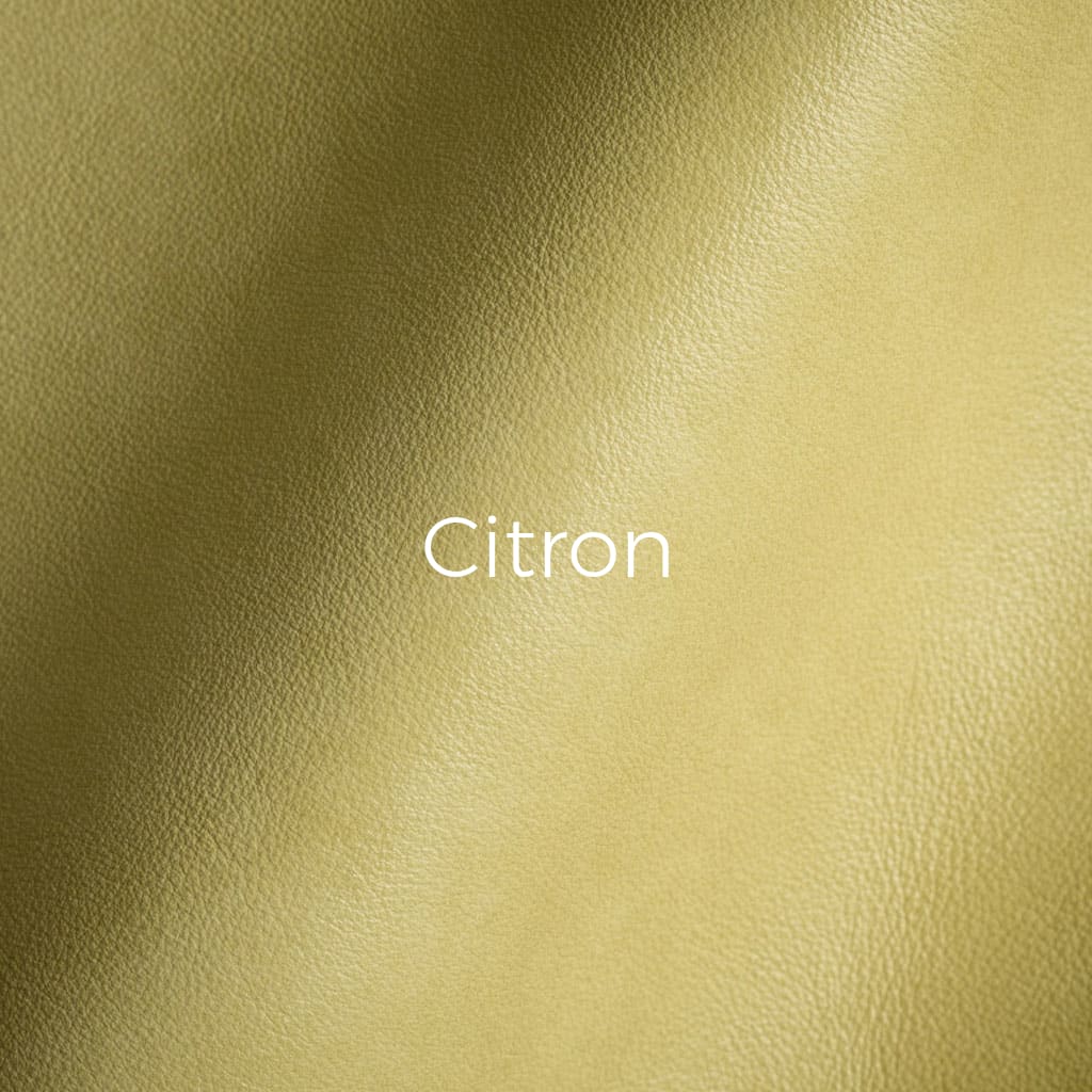 yellow leather material