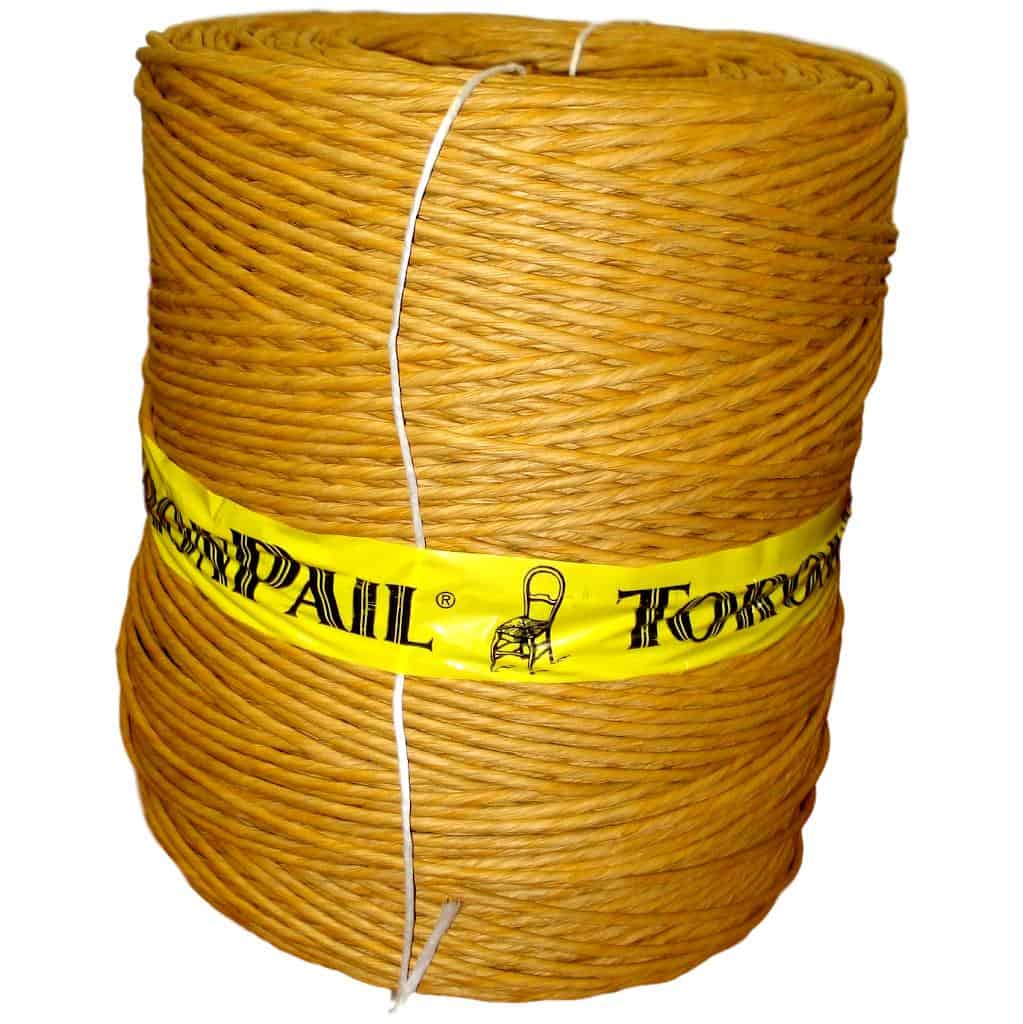Bobine toron en papier paille rempaillage, 7kg Tressage facile