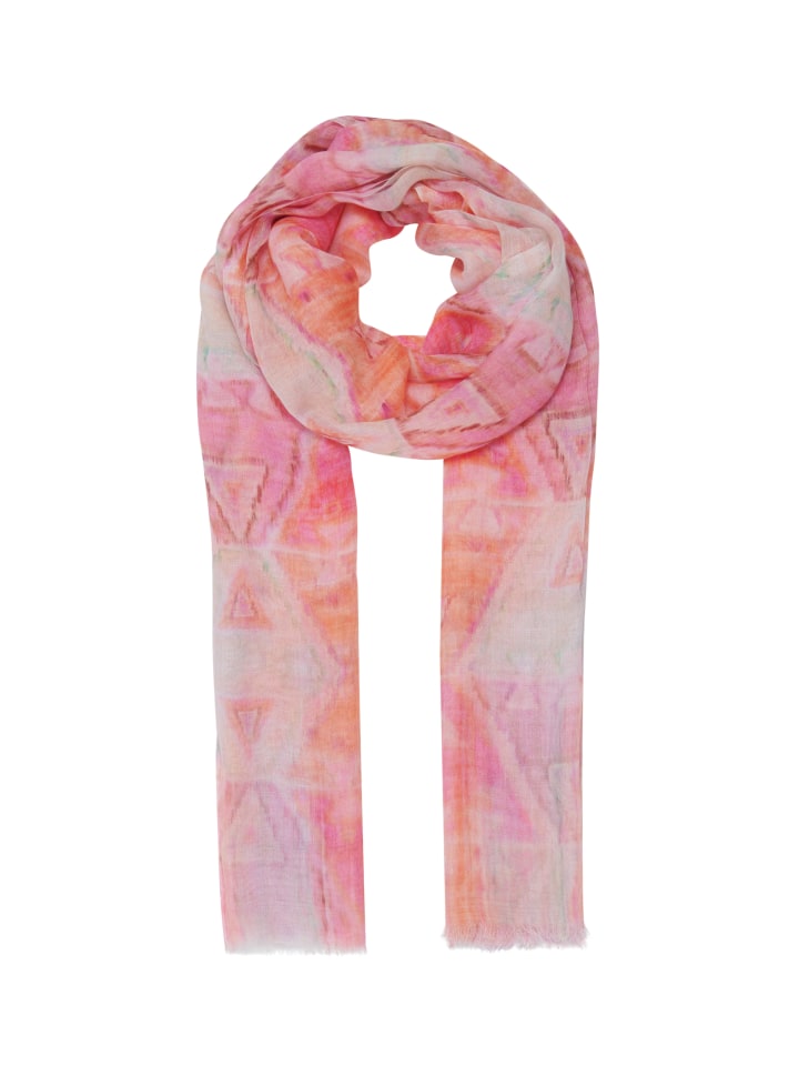 Geometric Print Scarf | leem