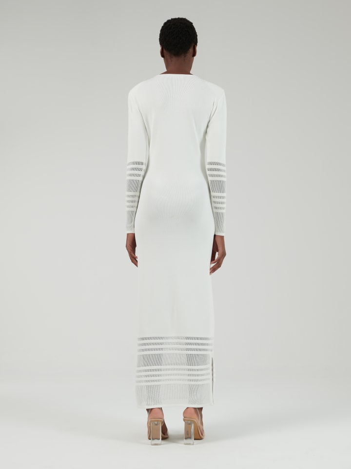 Knitted Maxi Dress | leem