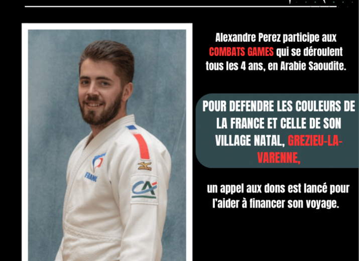 Cagnotte : COMBATS GAMES Alexandre perez - Leetchi.com